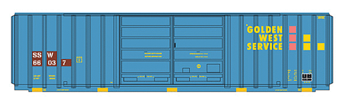 Intermount - FMC 5283 Cubic Foot Double-Door Boxcar - Ready to Run ...