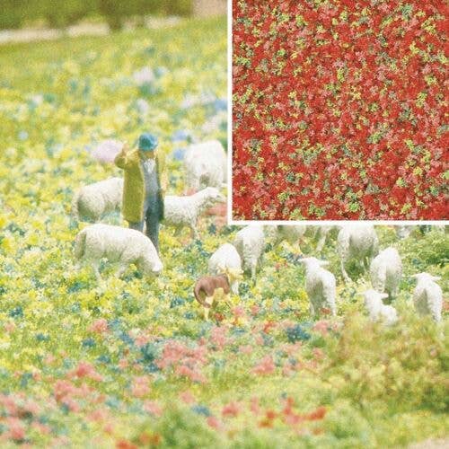 Busch - Foam Flock Ground Cover - Summer Flowers 6-3/4oz 200ml - 189-7357
