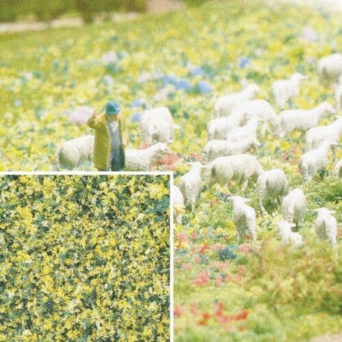 Busch - Foam Flock Ground Cover - Dandelion 6-3/4oz 200ml - 189-7358