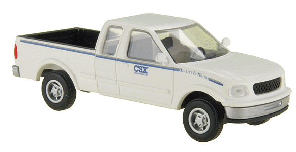 Atlas - Ford F150 Maintenance-of-Way Pickup Truck - CSX (white) - 150-1253