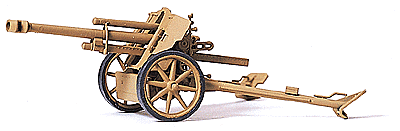 Preiser - Former German Army WWII Artillery 10.5cm Light Field Howitzer ...
