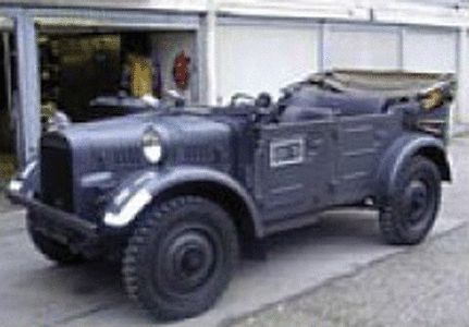 Trident - Former German Army WWII - Light Truck/Staff Car (Resin Kit ...