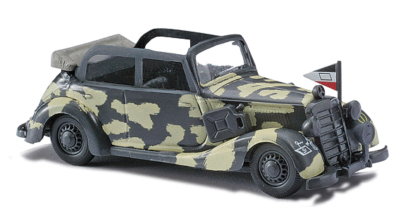 Busch - Former German Army WWII - Staff Car - Mercedes Benz 170V ...
