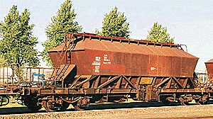 Piko - Freight Car - DR Four-Domed Potash Wagon Type Uaoos Era IV - 568 ...