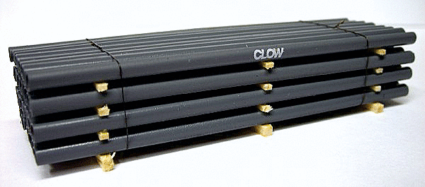 JWD - Freight Car Load - Short Clow Pipe Load - 372-11204