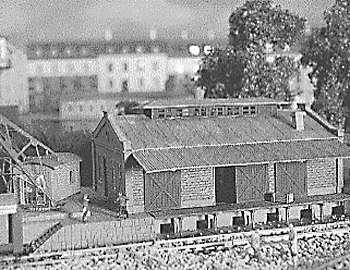 Pola - Freight Depot w/Crane - 578-232
