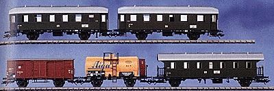 Marklin - Freight/Passenger 5-Car Set Limited - DR Type Gmp "RUGEN" (2 ...