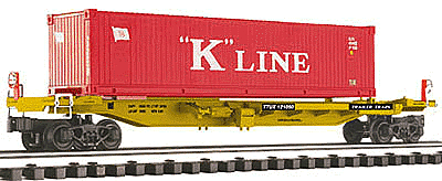 K-Line - Front Runner w/Load - TTX Car w/K Line Container - 401-7712191