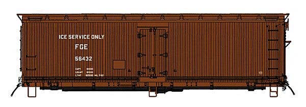 Intermount - Fruit Growers Express Wood Refrigerator Car - Ready to Run ...