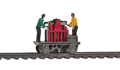 Bachmann - Gandy Dancer Operating Hand Car - Standard DC - Various ...