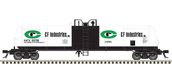 Atlas - GATX 20,700-Gallon Tank Car - Ready to Run - Master(R) - CF ...