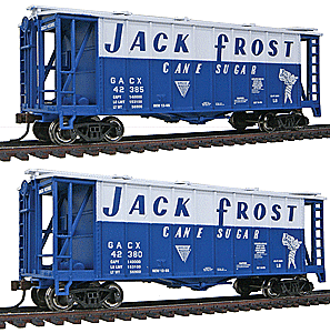 Con-Cor - GATX Airslide Covered Hopper 2-Pack Assembled - Jack Frost ...