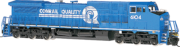 Bachmann - GE-8 40C Wide Cab - Conrail #6104 - 160-86018
