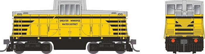 Rapido - GE 44-Tonner - Sound and DCC - Greater Winnipeg Water District ...