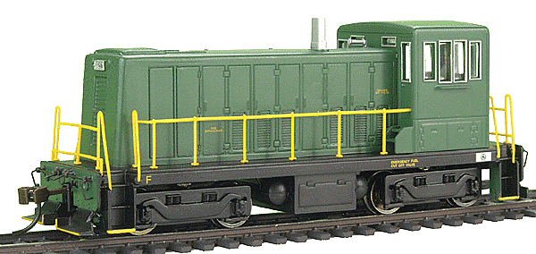 Bachmann - GE 70-Tonner - DCC - Painted, Unlettered (green) - 160-60608