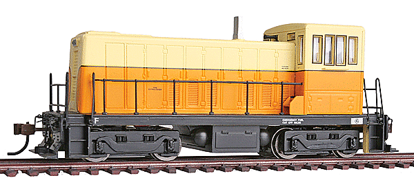 Bachmann - GE 70-Tonner - DCC - Painted, Unlettered (cream, orange ...
