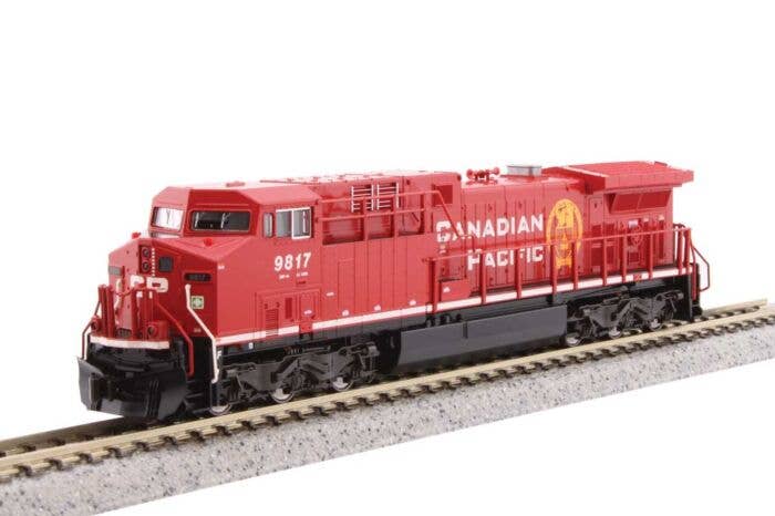 Kato - GE AC4400CW - Standard DC - Canadian Pacific #9817 (red, white ...