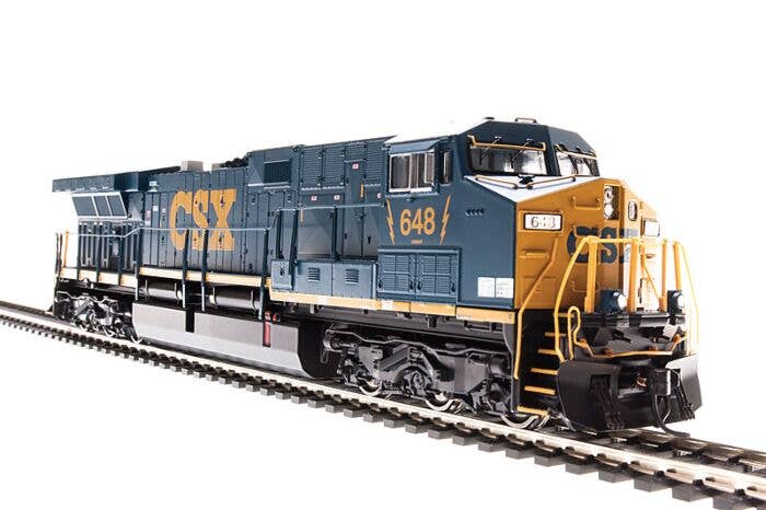BLI - GE AC6000 w/Sound & DCC - Paragon3 - CSX #606 (YN3 Dark Future, blue, yellow, yellow CSX ...