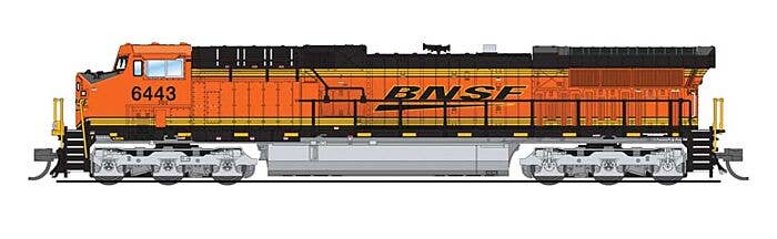BLI - GE AC6000CW - Sound & DCC - Paragon3 - Burlington Northern ...