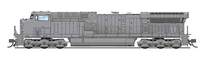 BLI - GE AC6000CW - Sound & DCC - Paragon3 - Undecorated, UP Type - 187 ...