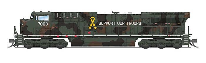 BLI - GE AC6000CW - Sound & DCC - Paragon4(TM) - Support Our Troops ...