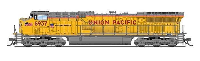 BLI - GE AC6000CW - Standard DC - Stealth - Union Pacific #6937 (2022 ...