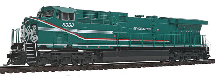 BLI - GE AC6000CW w/Sound & DCC - Paragon2(TM) - General Electric #6000 ...