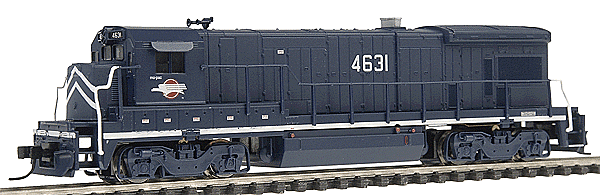 Atlas - GE B23-7 Low Nose - Standard DC - Missouri Pacific #4631 (Dark Blue, white, red) - 150-49743
