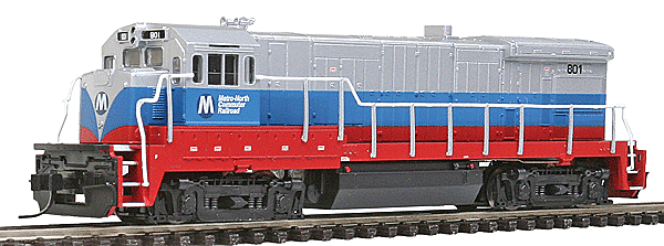 Atlas - GE B23-7 w/DCC - Master(R) - Metro North #801 - 150-40000315