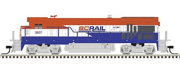 Atlas - GE B36-7 Low Nose - Standard DC - Master(R) Silver - BC Rail ...