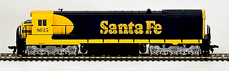 Atlas - GE C30-7 Diesel - ATSF #8015, Adirondack Trucks - 150-8602