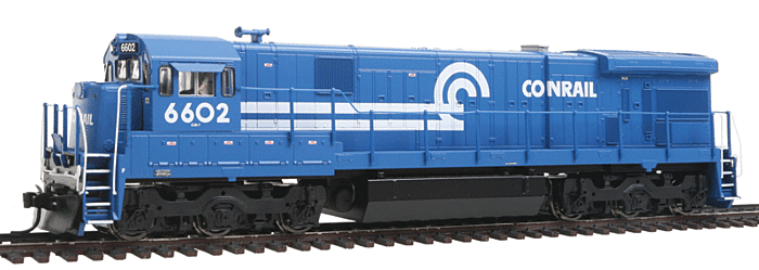 BLI - GE C30-7 w/Sound & DCC - Paragon2(TM) - Conrail #6602 (blue, whwite) - 187-2444