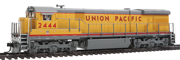 BLI - GE C30-7 w/Sound & DCC - Paragon2(TM) - Union Pacific #2444 (Armour Yellow, gray) - 187-2455