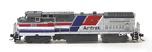 Atlas - GE Dash 8-32BHW - Standard DC - Amtrak #514 (red, blue, white, silver, gray, black ...