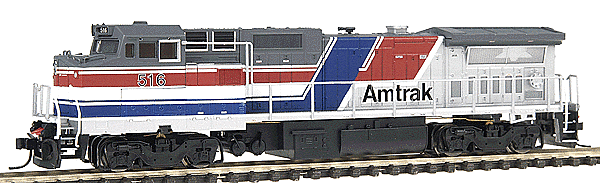 Atlas - GE Dash 8-32BHW - Standard DC - Amtrak #516 (red, blue, white ...
