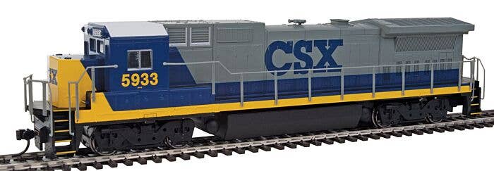 Walthers - GE Dash 8-40B - Standard DC - CSX #5933 - 910-9557