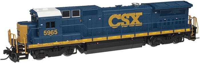 Atlas - GE Dash 8-40B - Standard DC - Master(R) - CSX #5970 (blue, yellow, white) - 150-40000477