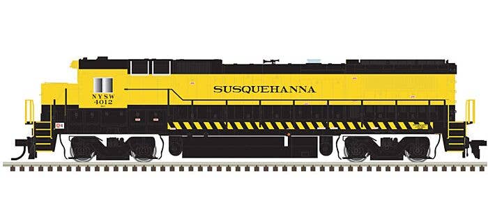 Atlas - GE Dash 8-40B - Standard DC - Master(R) - New York, Susquehanna & Western 4024 (yellow ...