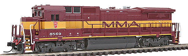 Atlas - GE Dash 8-40B - Standard DC - Master(R) - Montreal, Maine ...