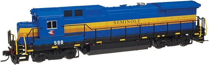 Atlas - GE Dash 8-40B w/DCC - Master(R) - Seminole Gulf #590 (blue ...