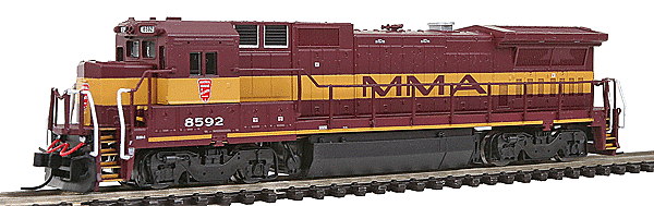 Atlas - GE Dash 8-40B w/DCC - Master(R) - Montreal, Maine & Atlantic ...