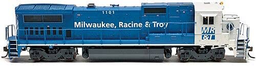 Atlas - GE Dash 8-40B w/Sound & DCC - Master(R) Gold - Milwaukee Racine & Troy #1101 (blue ...