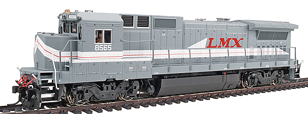 Atlas - GE Dash 8-40B w/Sound & DCC - Master(TM) Gold Series - LMX B39-8 #8565 (gray, red, white ...