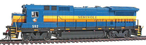 Atlas - GE Dash 8-40B w/Sound & DCC - Master(TM) Gold Series - SGLR Seminole Gulf Railway #592 ...