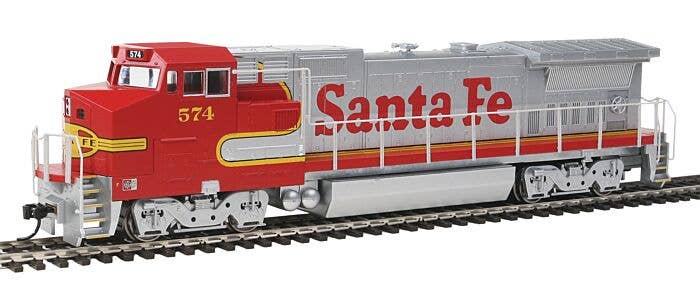 Walthers - GE Dash 8-40BW - SoundTraxx(R) Sound & DCC - Santa Fe #574 ...