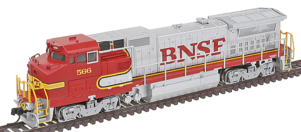 Atlas - GE Dash 8-40BW - Standard DC - Master(R) - Burlington Northern ...