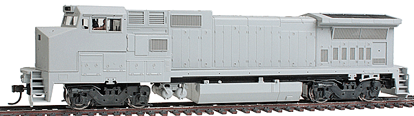 Atlas - GE Dash 8-40BW w/Sound & DCC - Master(TM) Gold Series - Undecorated, Gull-Wing Cab w ...