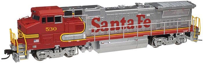 Atlas - GE Dash 8-40BW w/Standard Cab Roof - DCC - Master(R) - Santa Fe ...