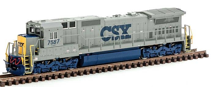 Atlas - GE Dash 8-40C - Standard DC - Master(R) - CSX #7587 (YG, gray ...