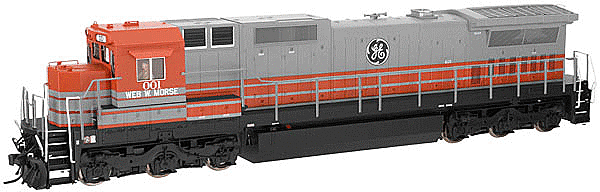 Atlas - GE Dash 8-40C w/DCC - Master(R) - General Electric Demonstrator #001 Web W. Morse (gray ...